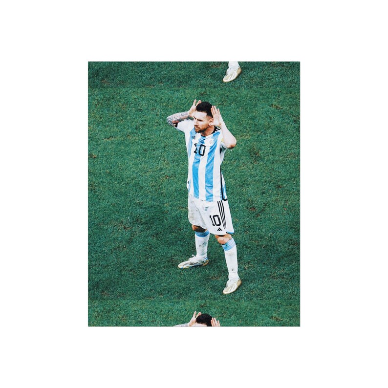 Lionel Messi Argentina Cupping Ears Fine Art Posters - Etsy