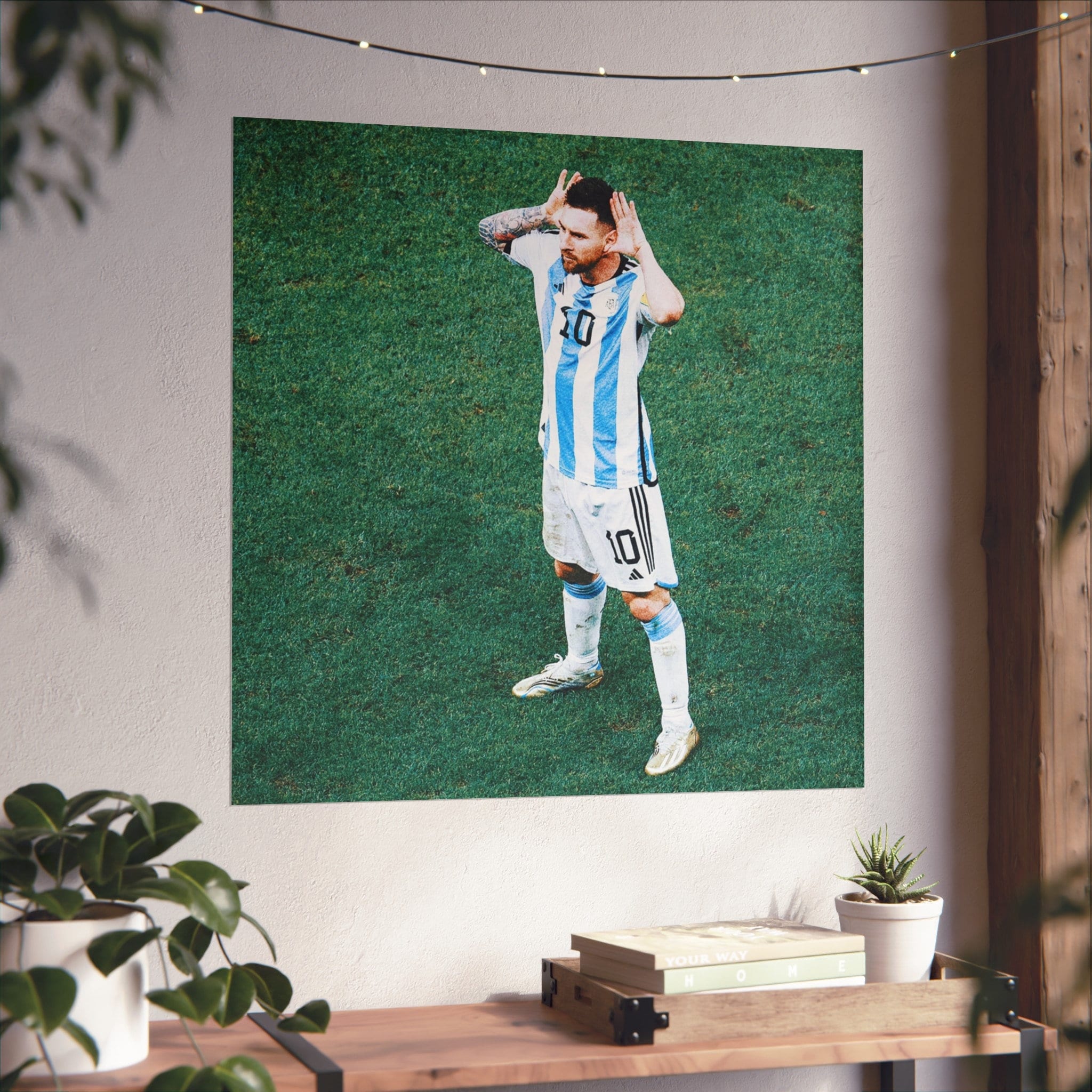 Lionel Messi Argentina Cupping Ears Fine Art Posters - Etsy