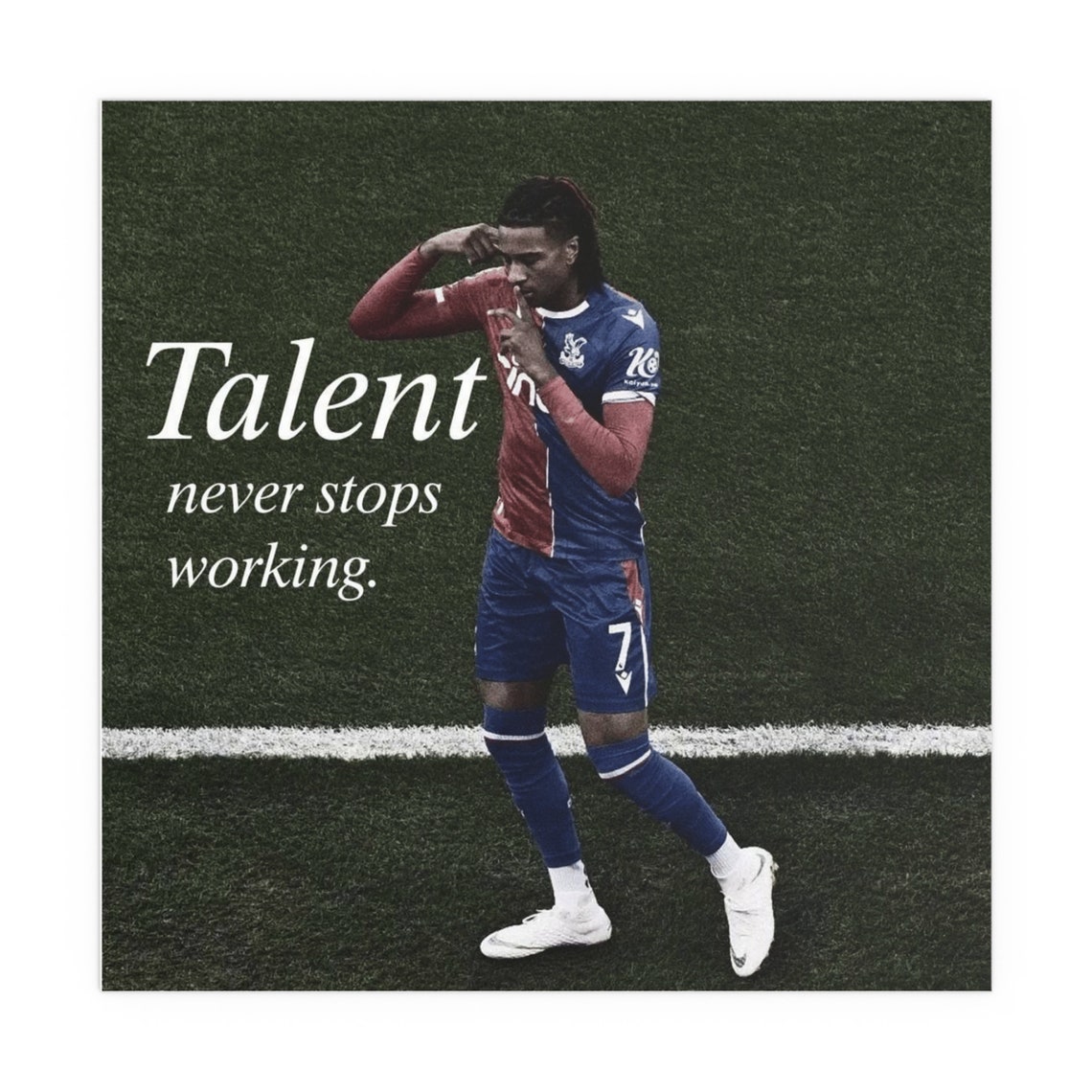 Michael Olise Crystal Palace Goal Celebration Posters - Etsy