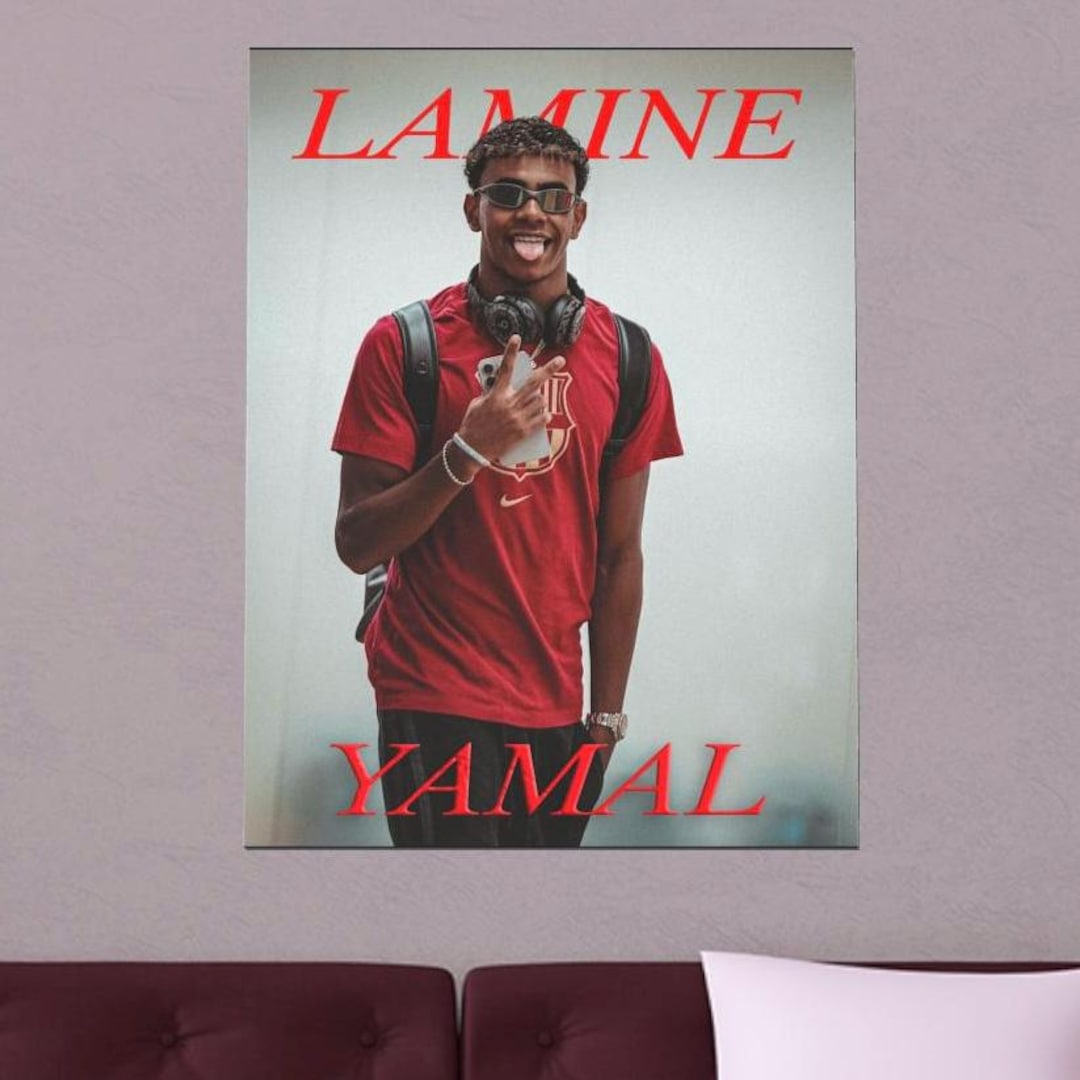 Lamine Yamal Barcelona FC Posters - Etsy