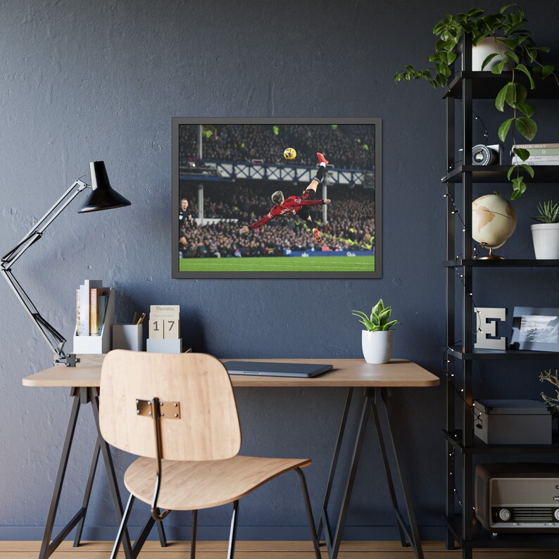 Garnacho Bicycle Kick Goal for Manchester United Posters - Etsy