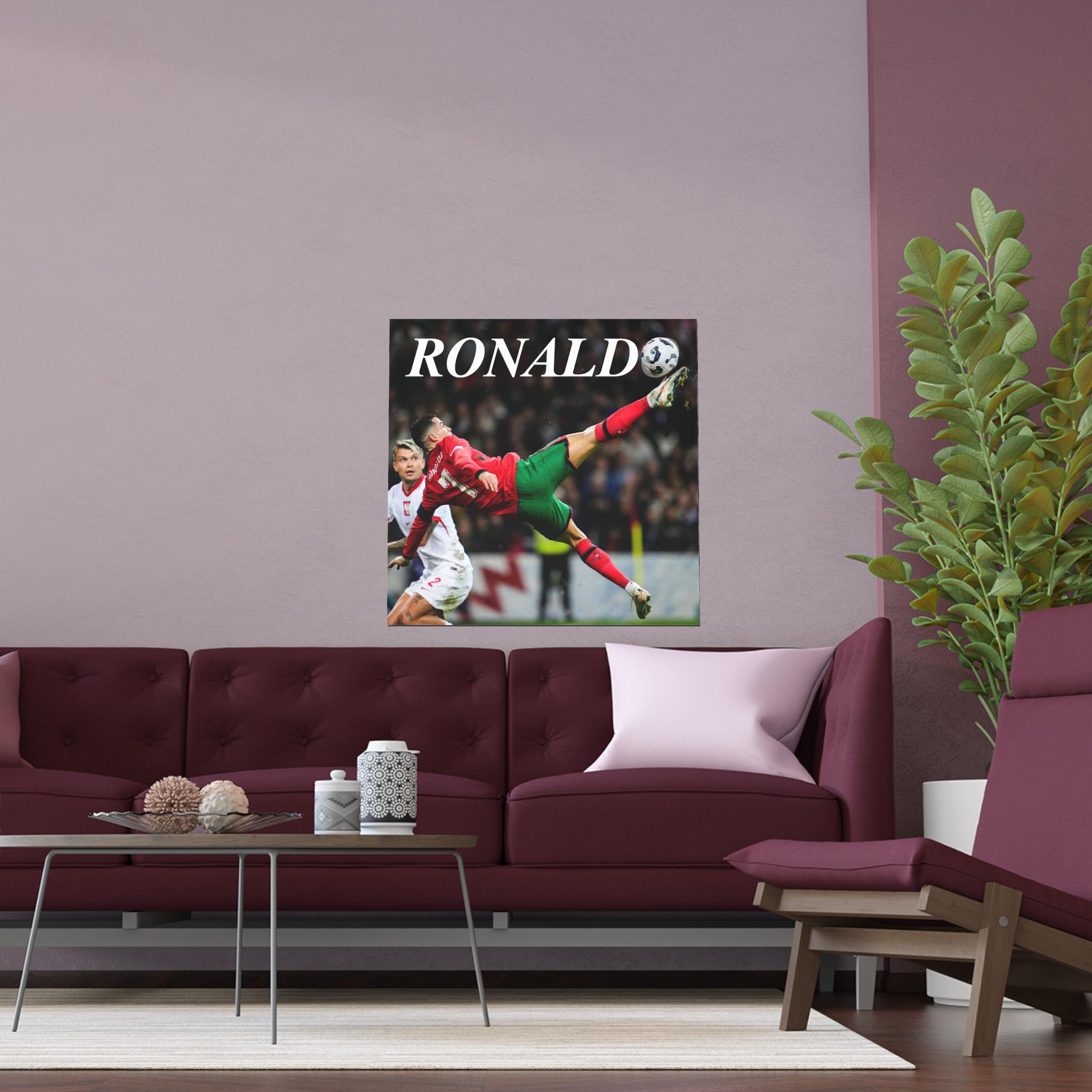 Cristiano Ronaldo Bicycle Kick Posters - Etsy