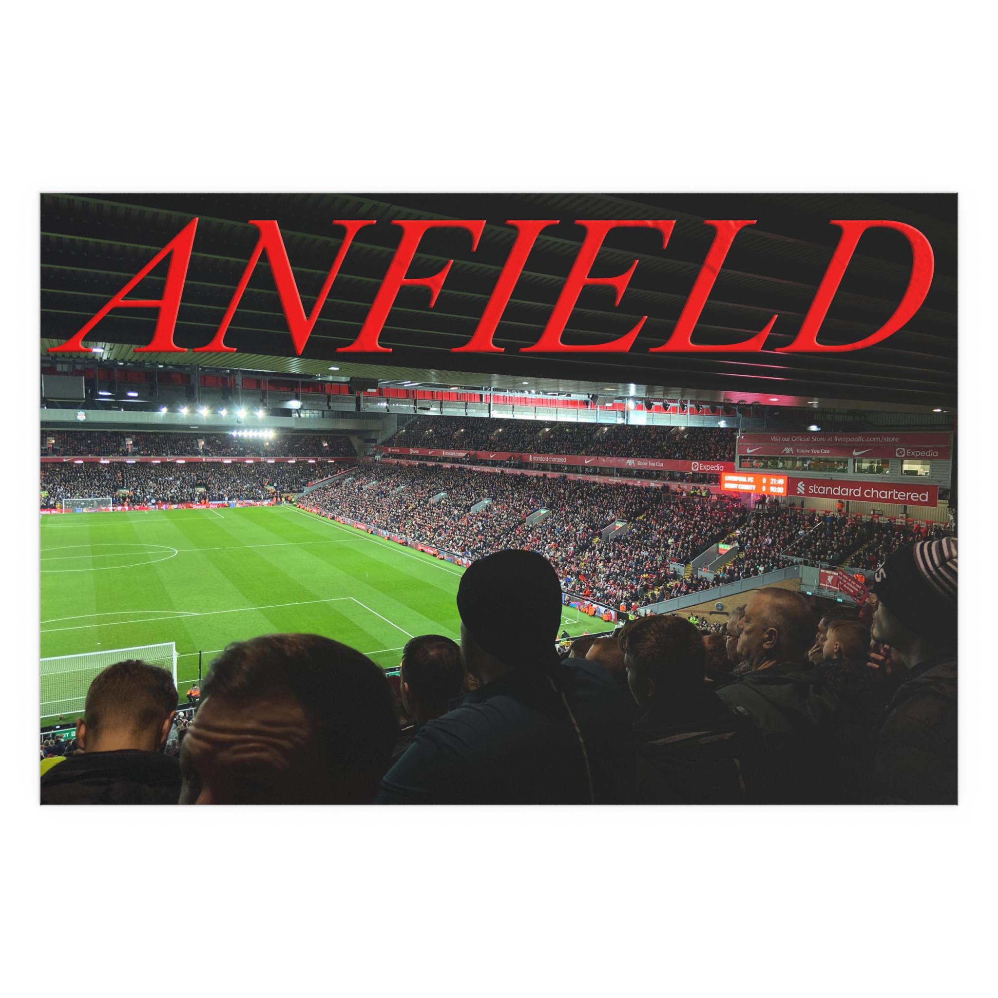 Anfield Stadium Liverpool FC Posters - Etsy