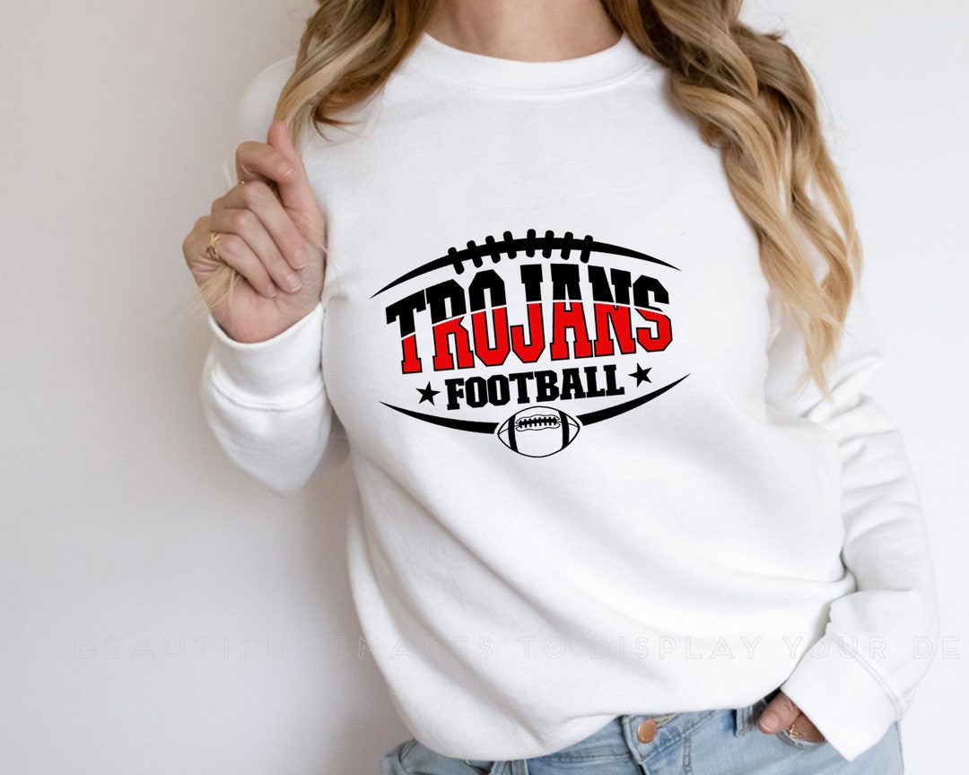 Trojans Football Svg, Trojans Mascot, Digital File, School Spirit ...