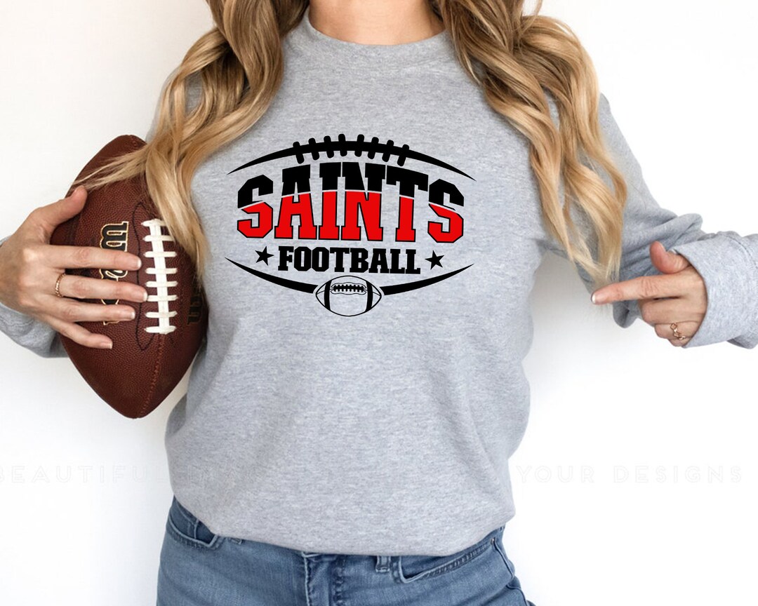 Saints Football Svg Saints Mascot Digital File School - Etsy