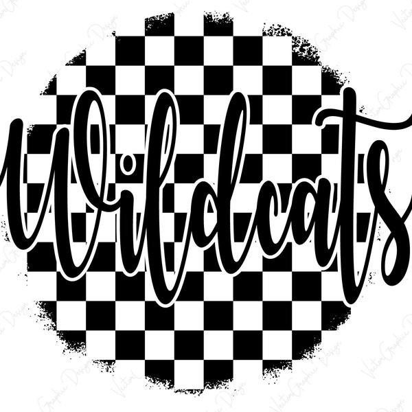 Checkered Mascot Svg - Etsy