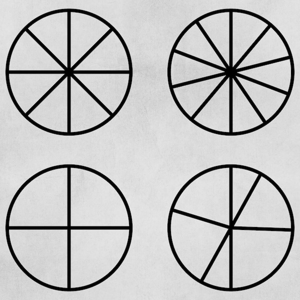 Pie Chart Silhouette - Etsy