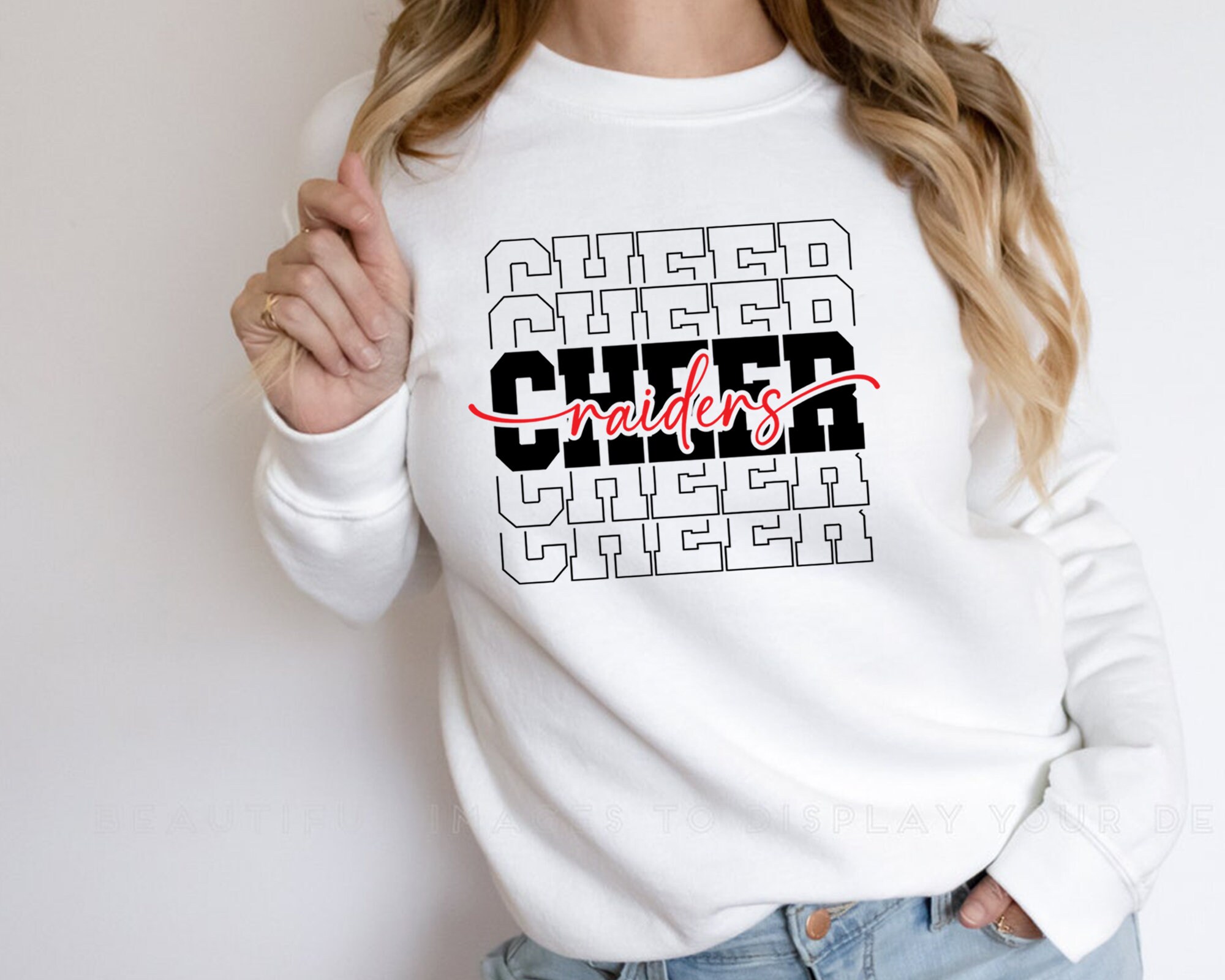 Raiders Cheer Svg Stacked Cheer Svg Digital Download - Etsy