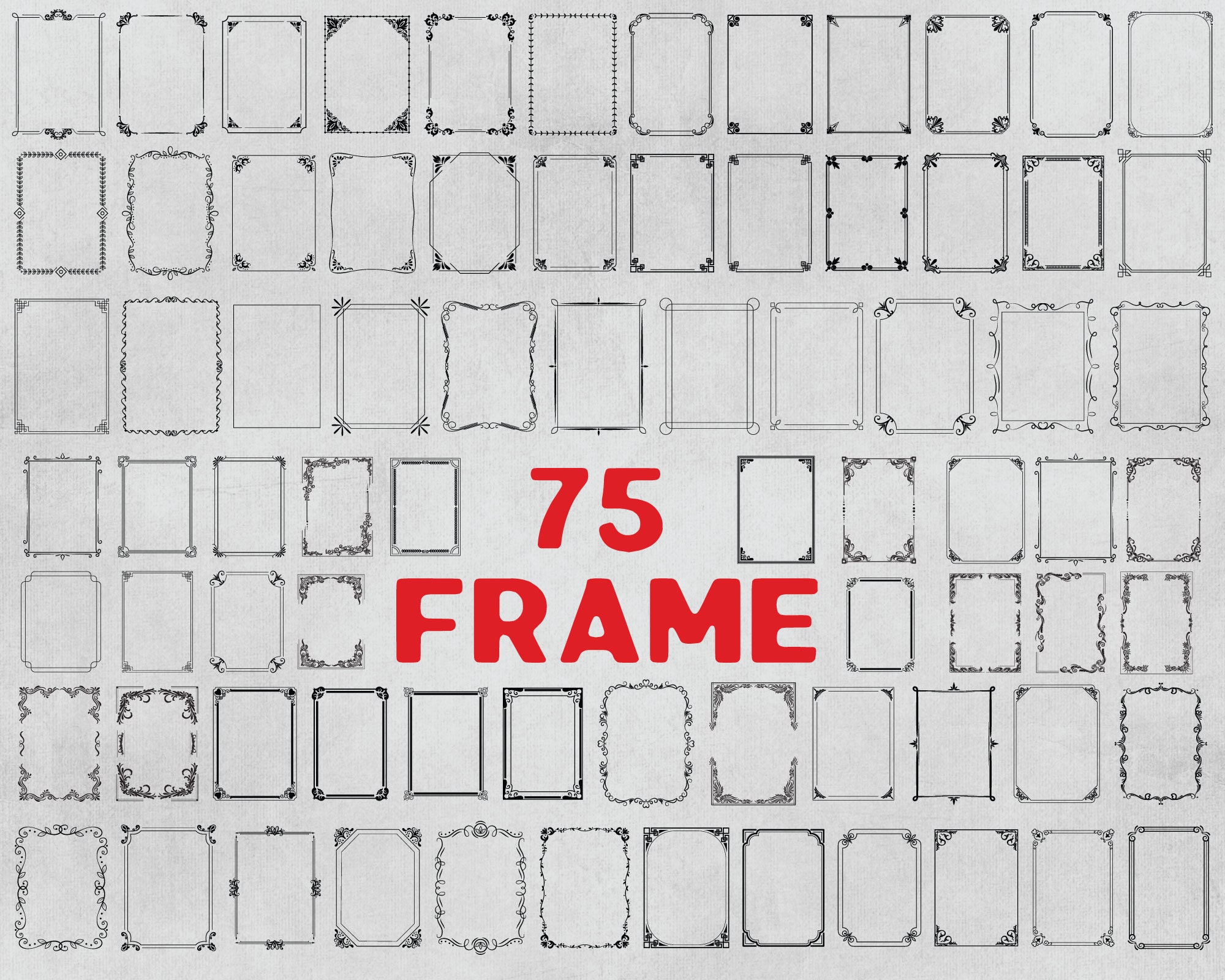 Us Letter Size Frame - Etsy