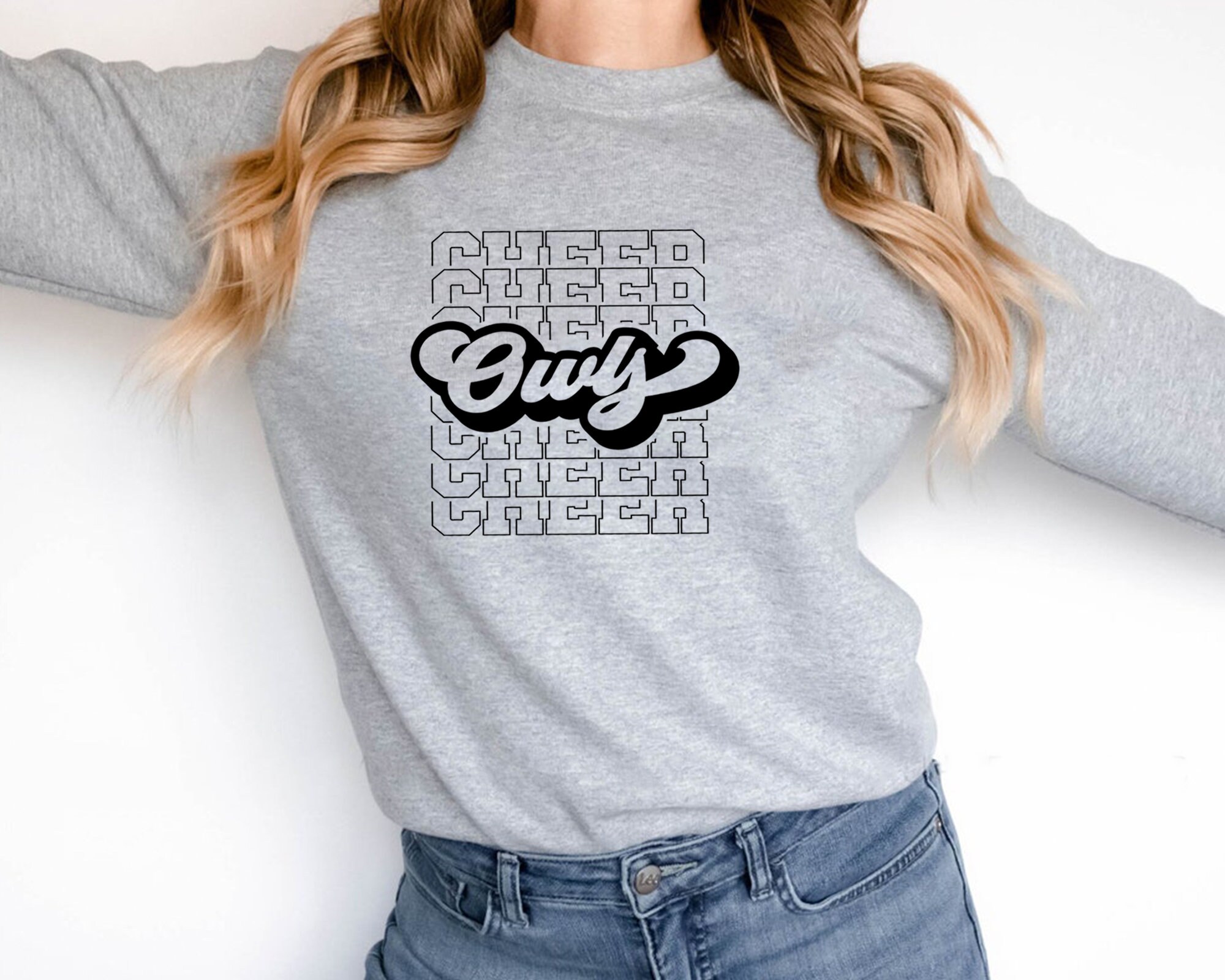 Owls Cheer Svg Stacked Cheer Svg Retro Owls Mascot School - Etsy