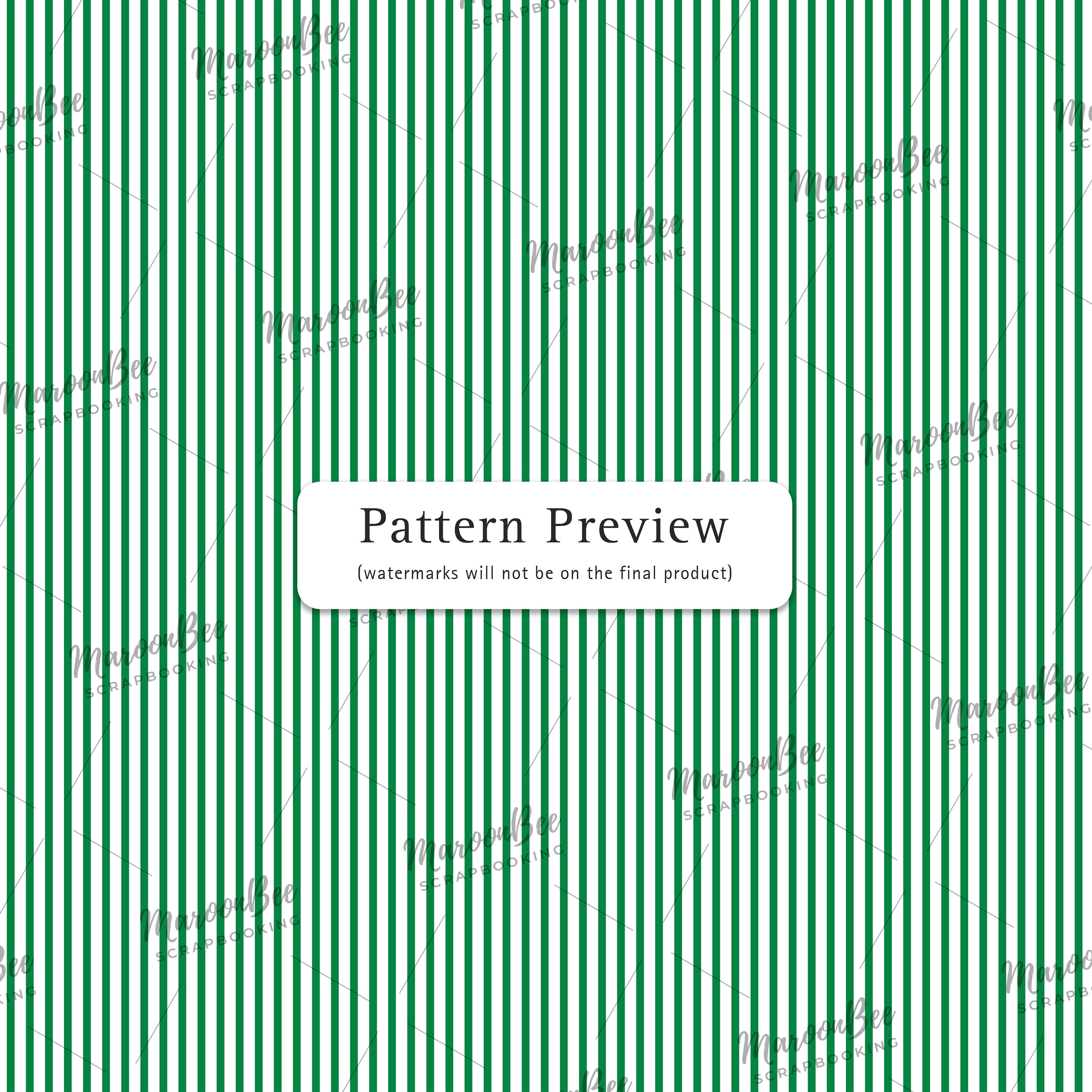 Colorful Small Vertical Stripes Digital Scrapbooking Paper, Digital ...