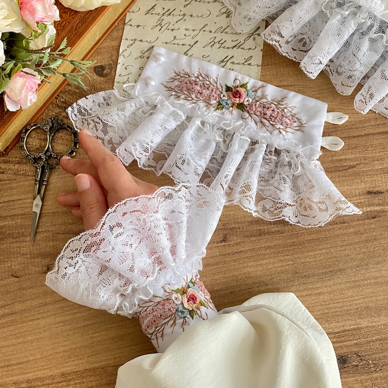 Embroidered Cuff - Etsy