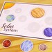 Our Solar System Matching Activity, Preschool Homeschool Printable ...