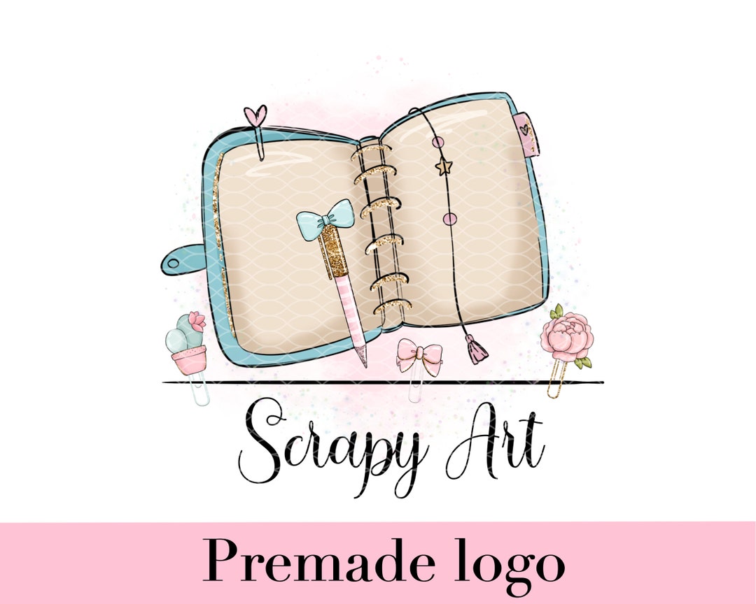 Best Craft Logo, Scrapbook Logo, Scrapbooking Logo, Small Business Logo ...