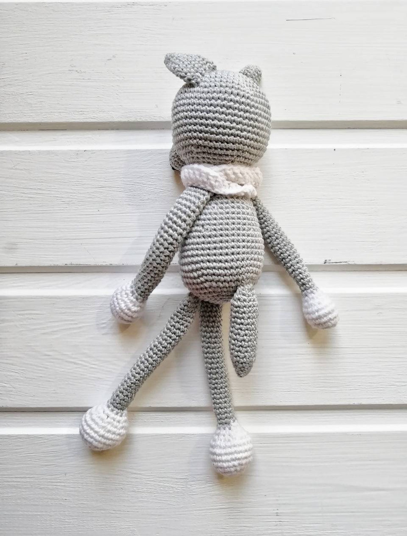 Amigurumi Pattern Wolf, Crochet Wolf Pattern, Pdf Tutorial, Crochet ...
