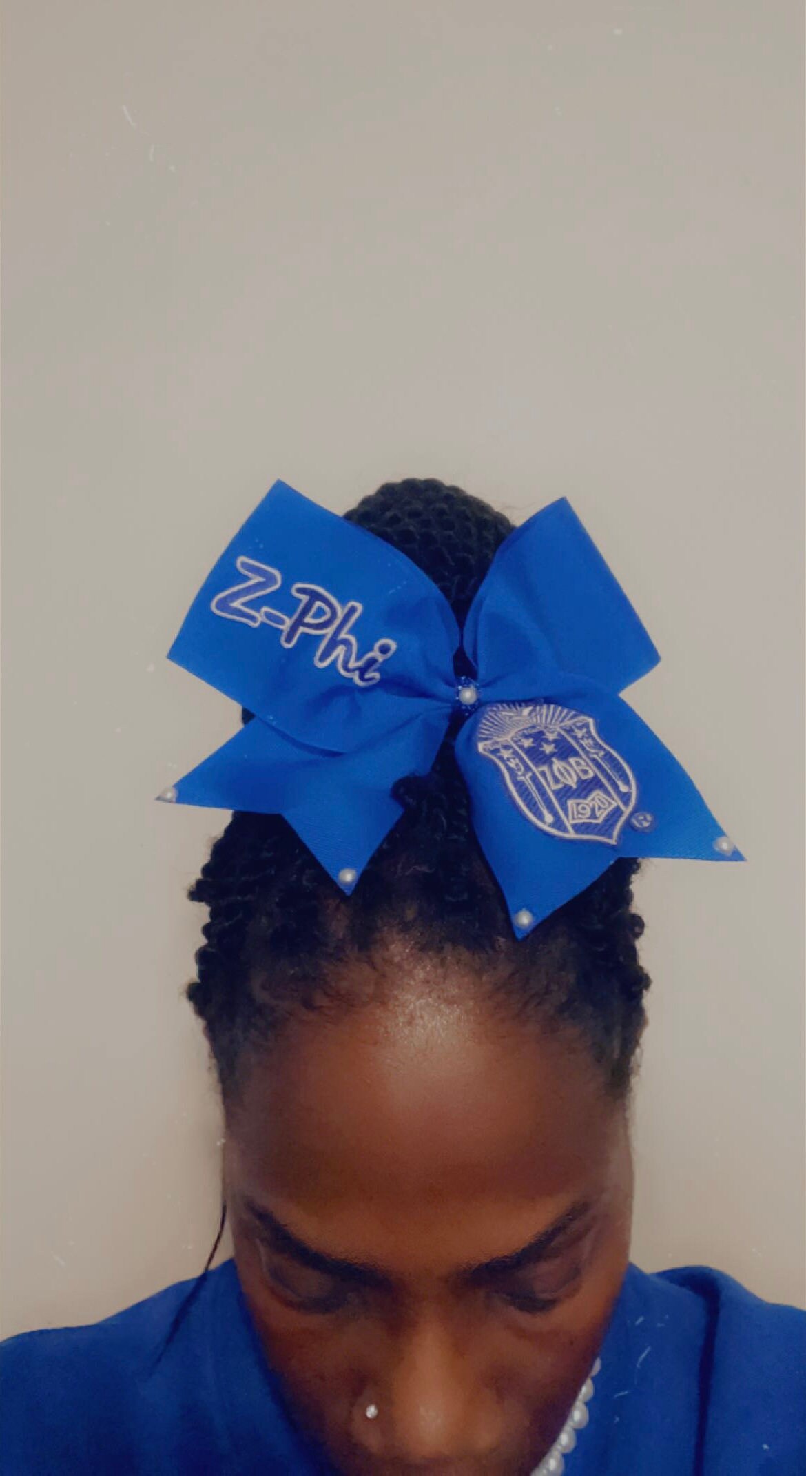 Zeta Phi Beta Inspired Cheer Bow - Etsy