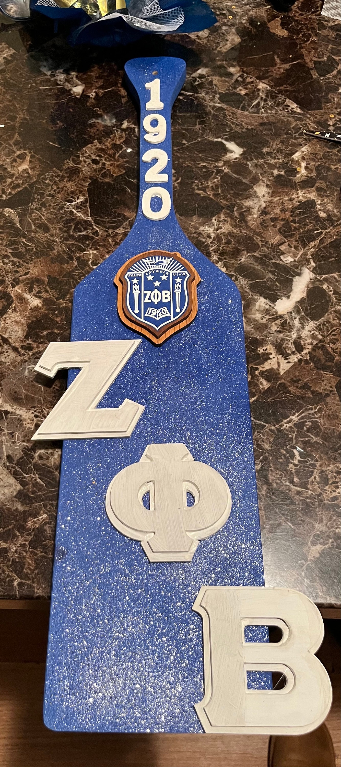 Zeta Phi Beta Paddle - Etsy