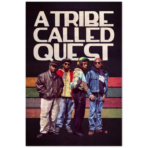 A Tribe Called Quest Retro Glossy Poster Print - Etsy
