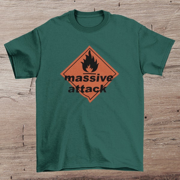Massive Attack T Shirt - Etsy