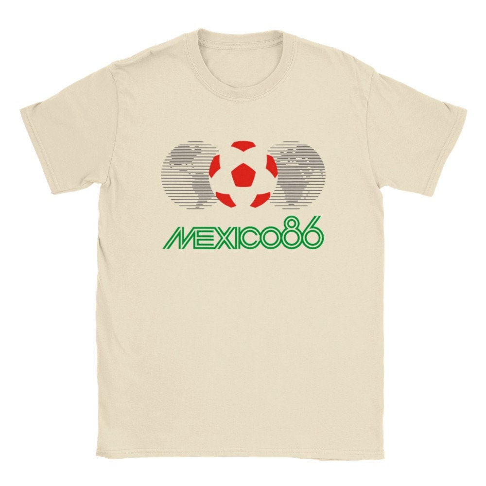 Mexico 86 Retro World Cup Football T Shirt - Etsy