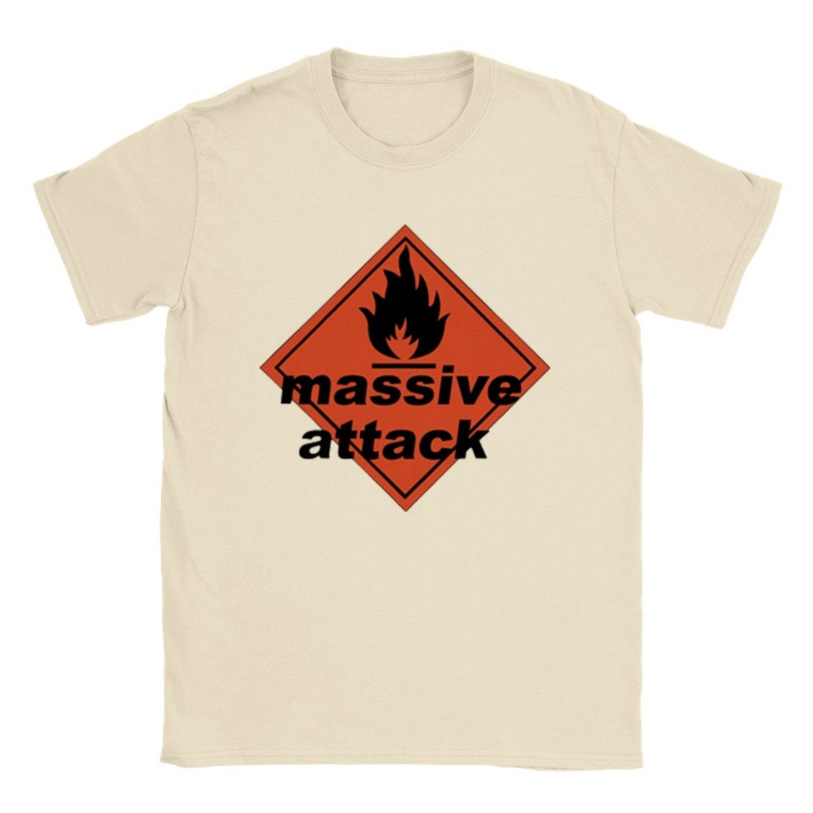 Massive Attack Retro Old Skool T Shirt - Etsy