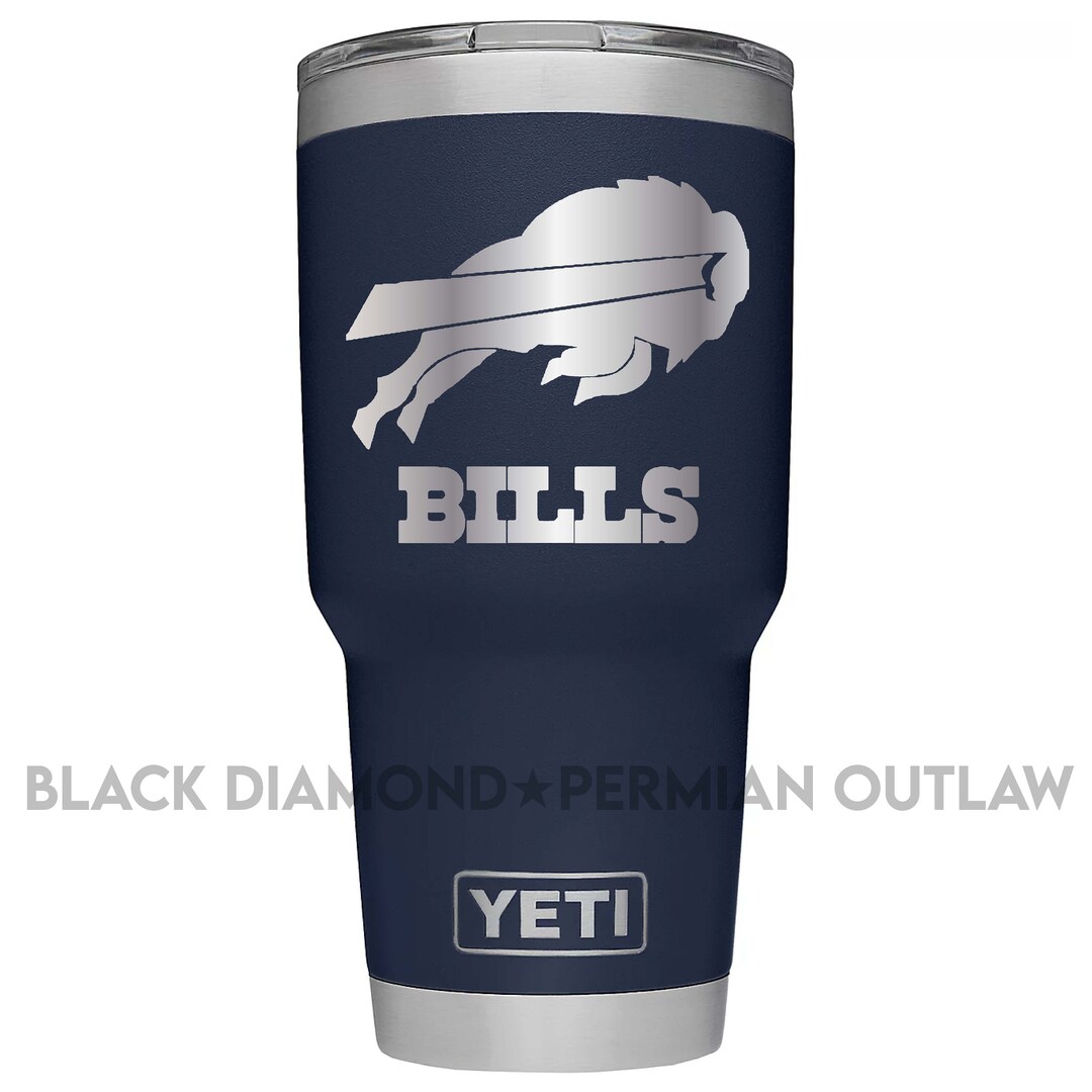 Custom 20/30oz Laser Engraved Buffalo Bills YETI TM - Etsy