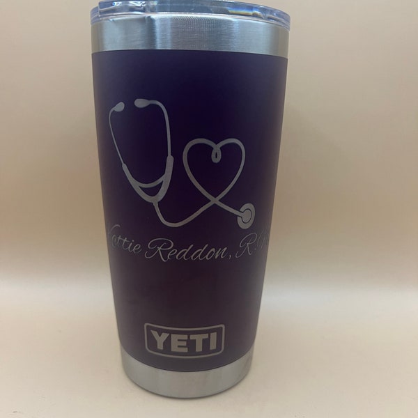 Nurse Yeti Tumbler - Etsy