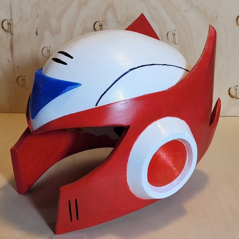 Megaman Zero Helmet - Etsy