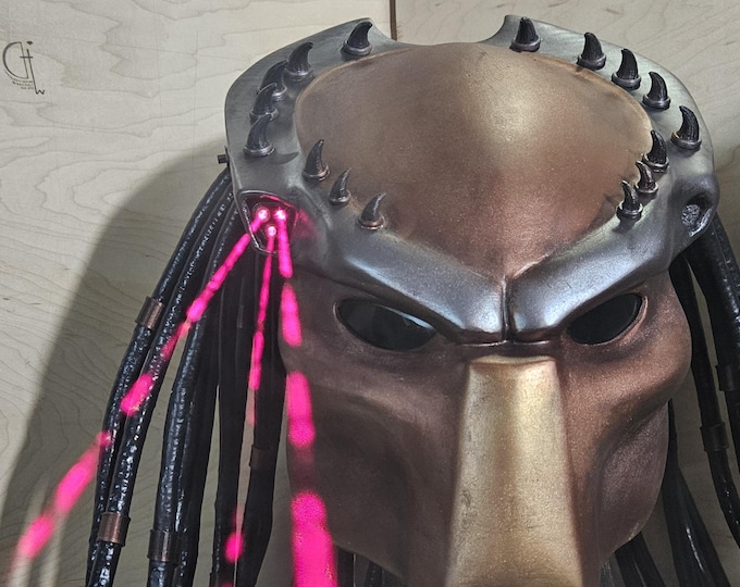 Predator Mask, With HAIR - Etsy
