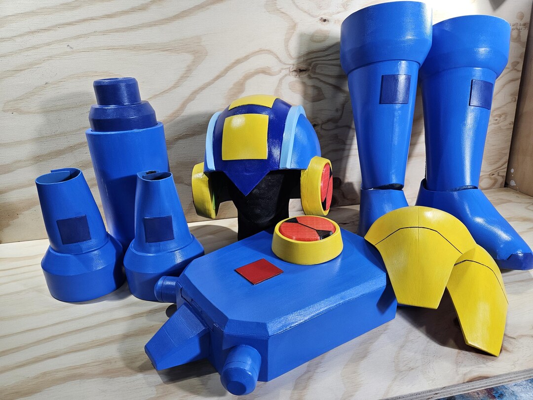 Mega Man Battle Network, Mega Man EXE Full Cosplay Costume - Etsy