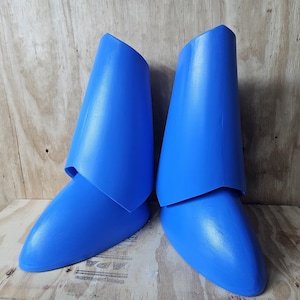 Mega Man, Costume Boots, Classic NES Style Cosplay - Etsy