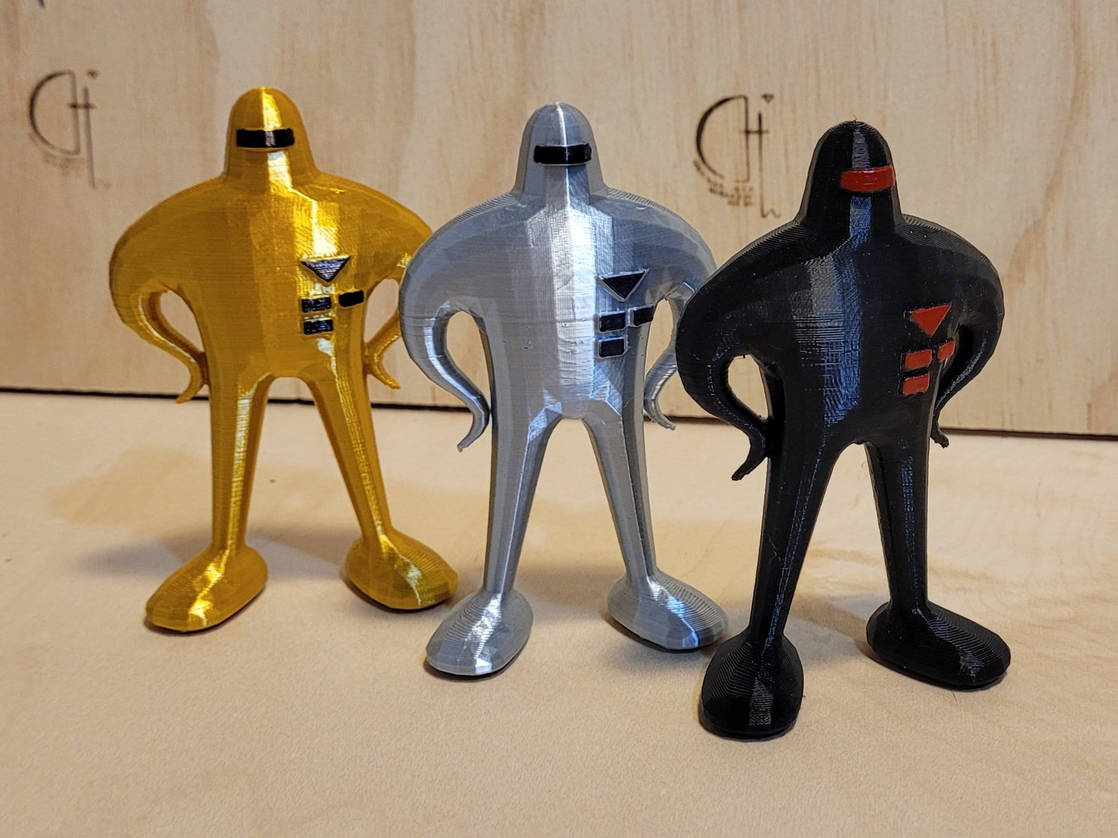 STARMAN 3D Printed Figures!! Ghost, Super, And/or Regular! - Etsy