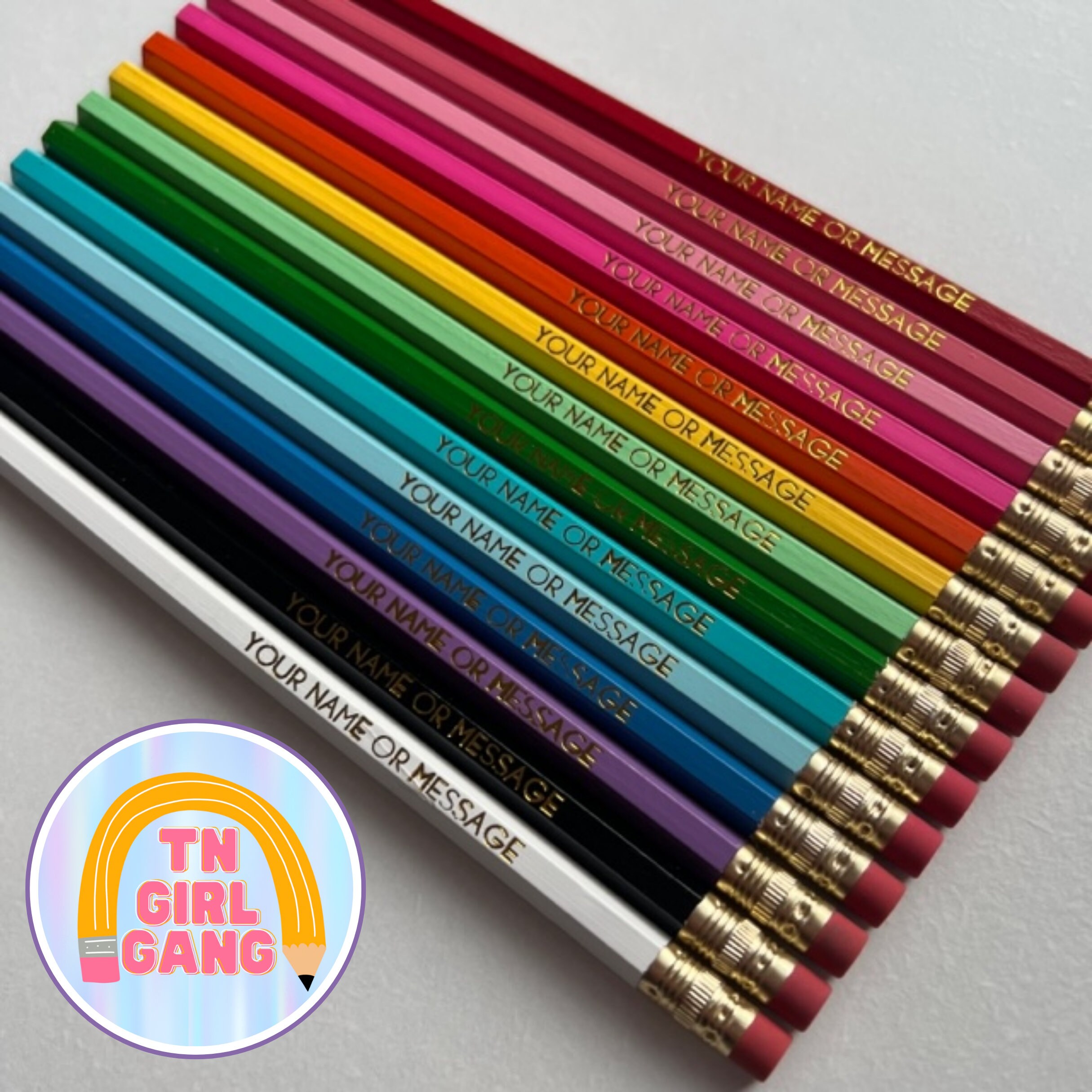 Class Set of Custom Pencils Pencil Party Favors Teacher to - Etsy