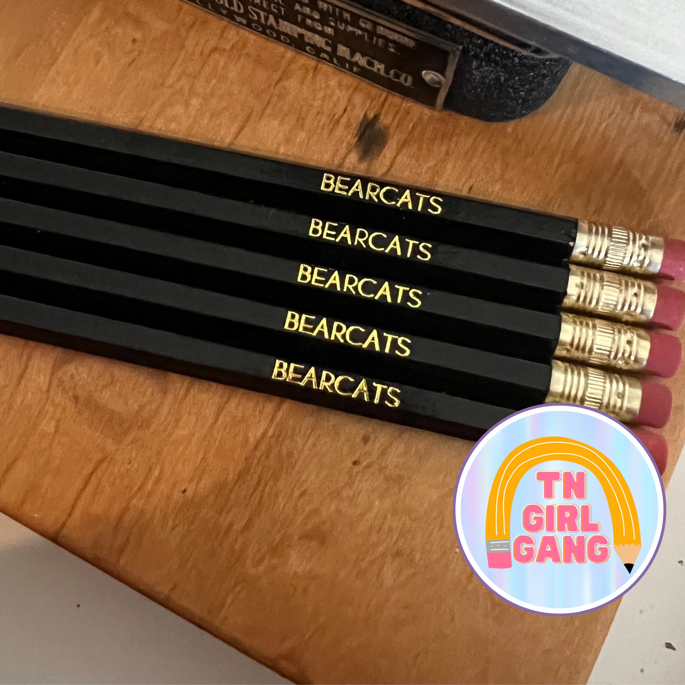 Set of 12 Personalized Colored Pencils Custom Pencil Set School ...