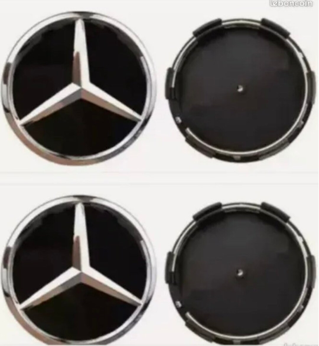 Mercedes Wheel Center 60mm Logo Emblem Hub Cover Rim Mercedes - Etsy