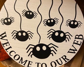 Welcome to Our Web Sign - Etsy