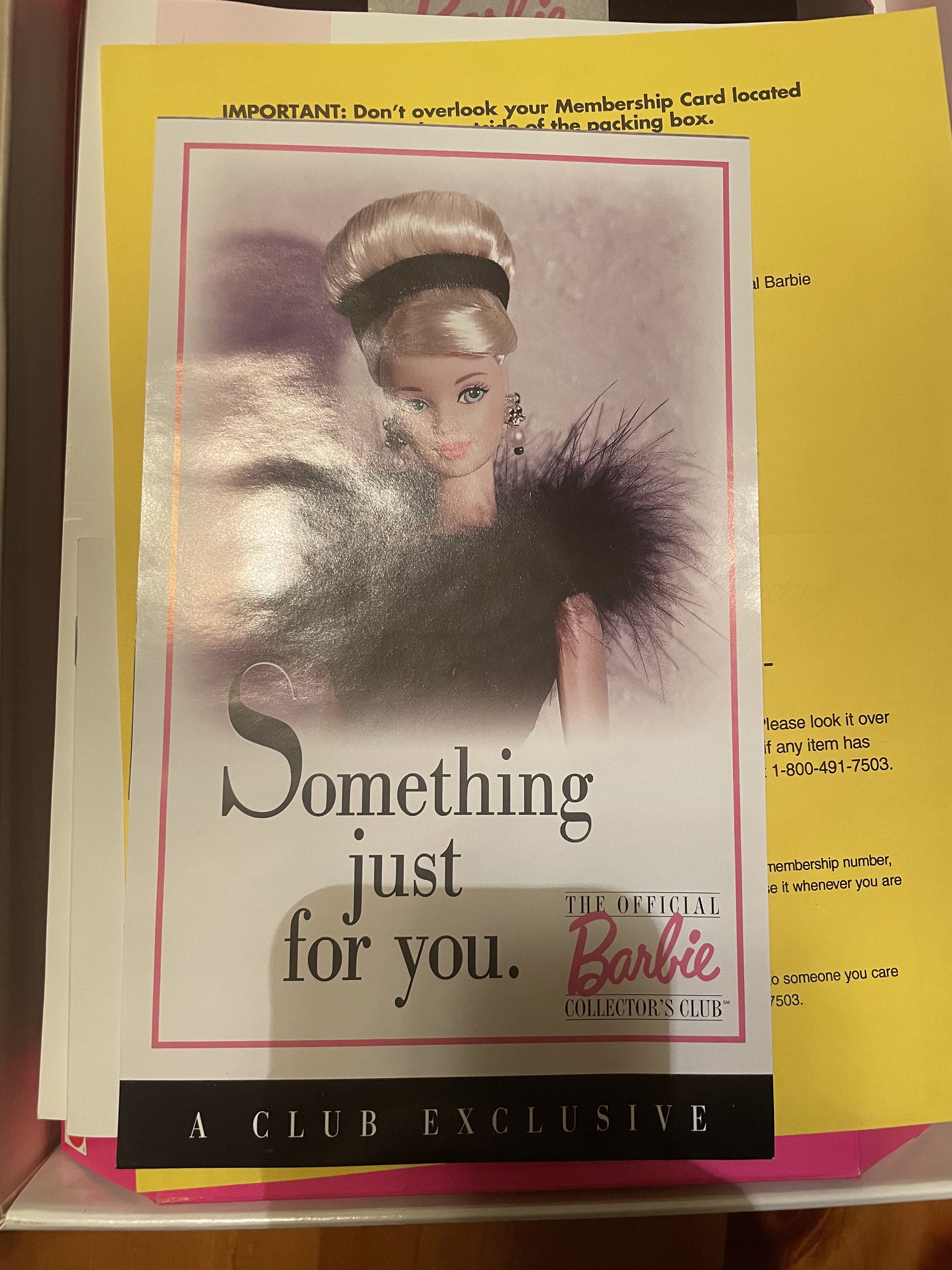 The Official Barbie Collectors Club Welcome Membership Kit - Etsy