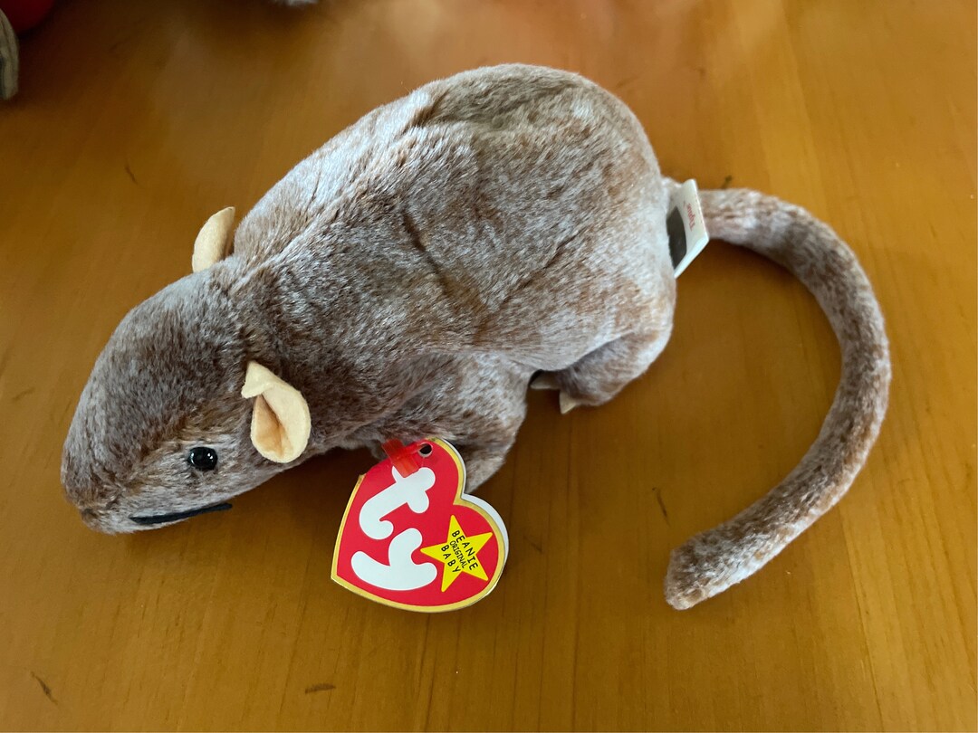 1999 Tiptoe the Mouse Beanie Baby - Etsy