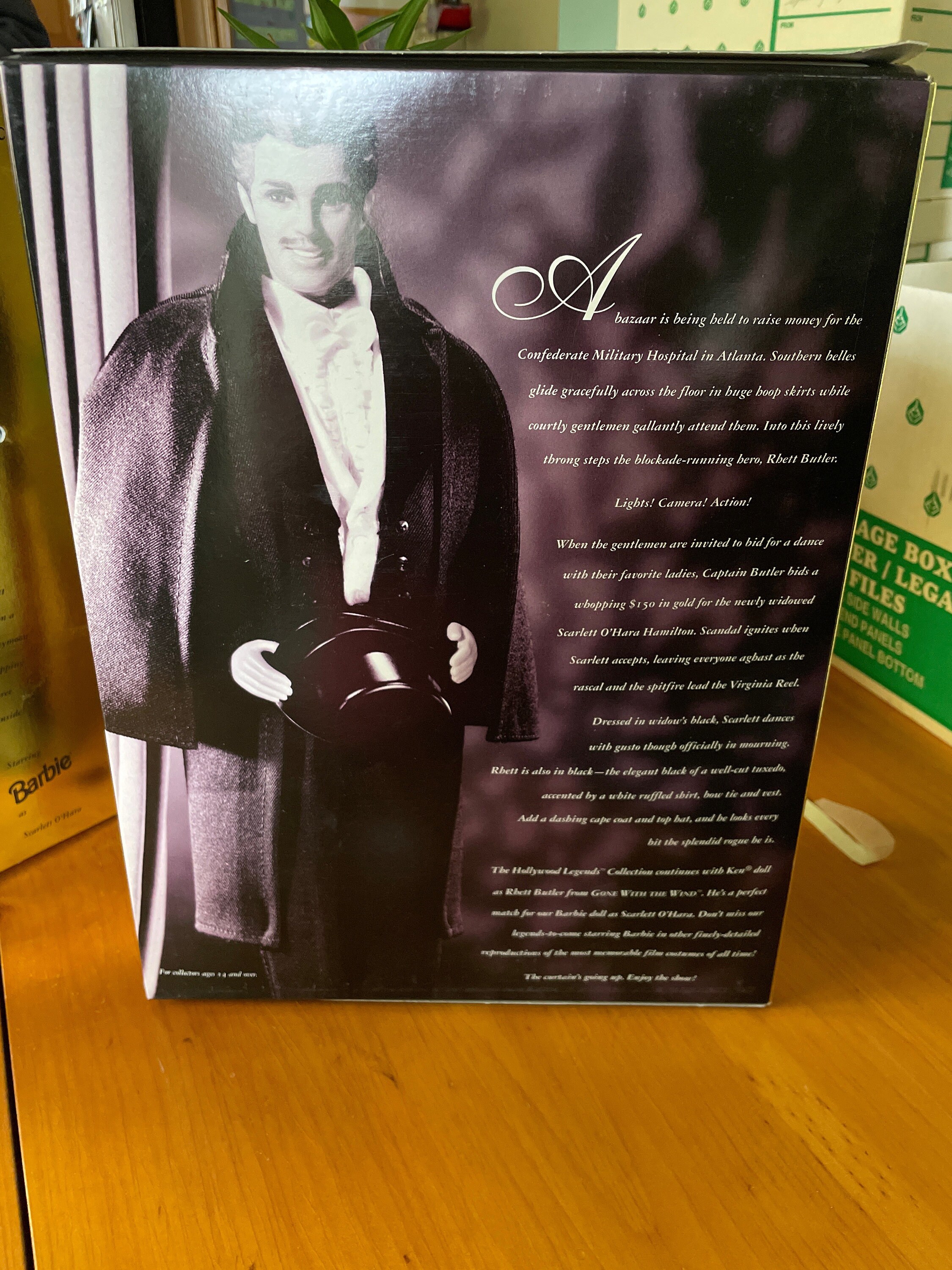 Hollywood Legends Collection: Ken as Rhett Butler - Etsy