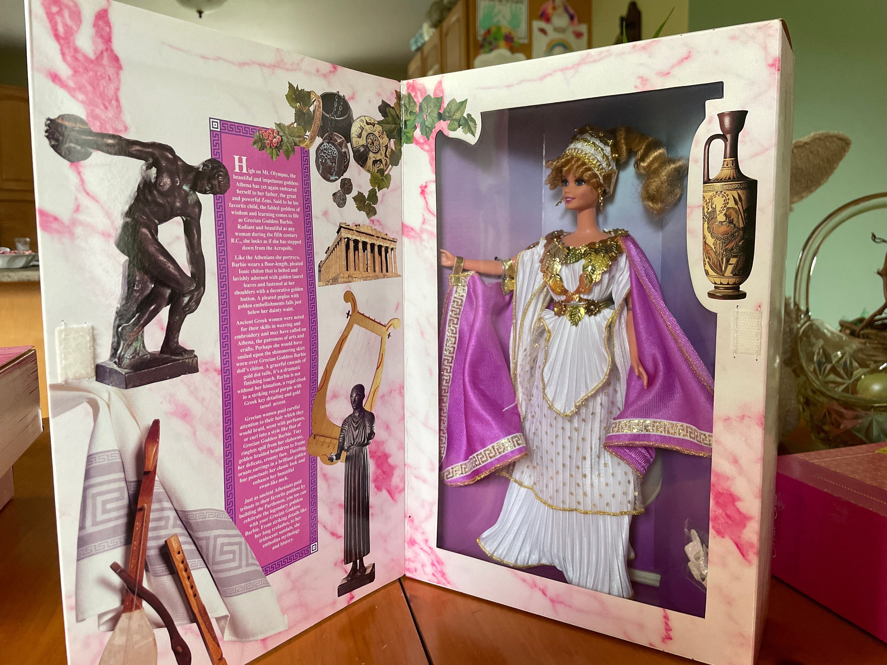 Grecian Goddess Barbie: the Great Eras Collection - Etsy