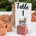 Cow Wedding Table Numbers/country Theme Wedding Table Numbers/farm ...