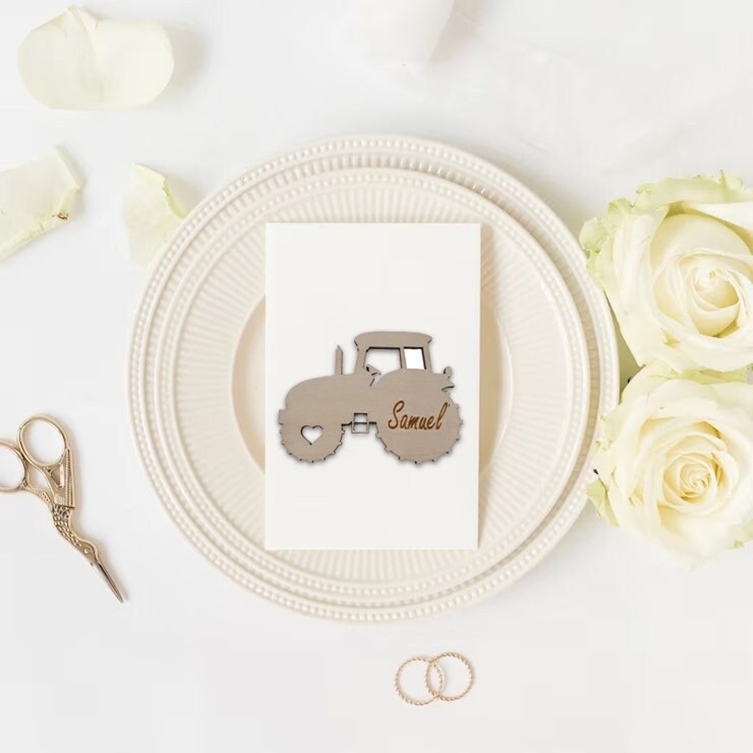Tractor Place Setting/farm Wedding/farm Theme Wedding/farm Place ...