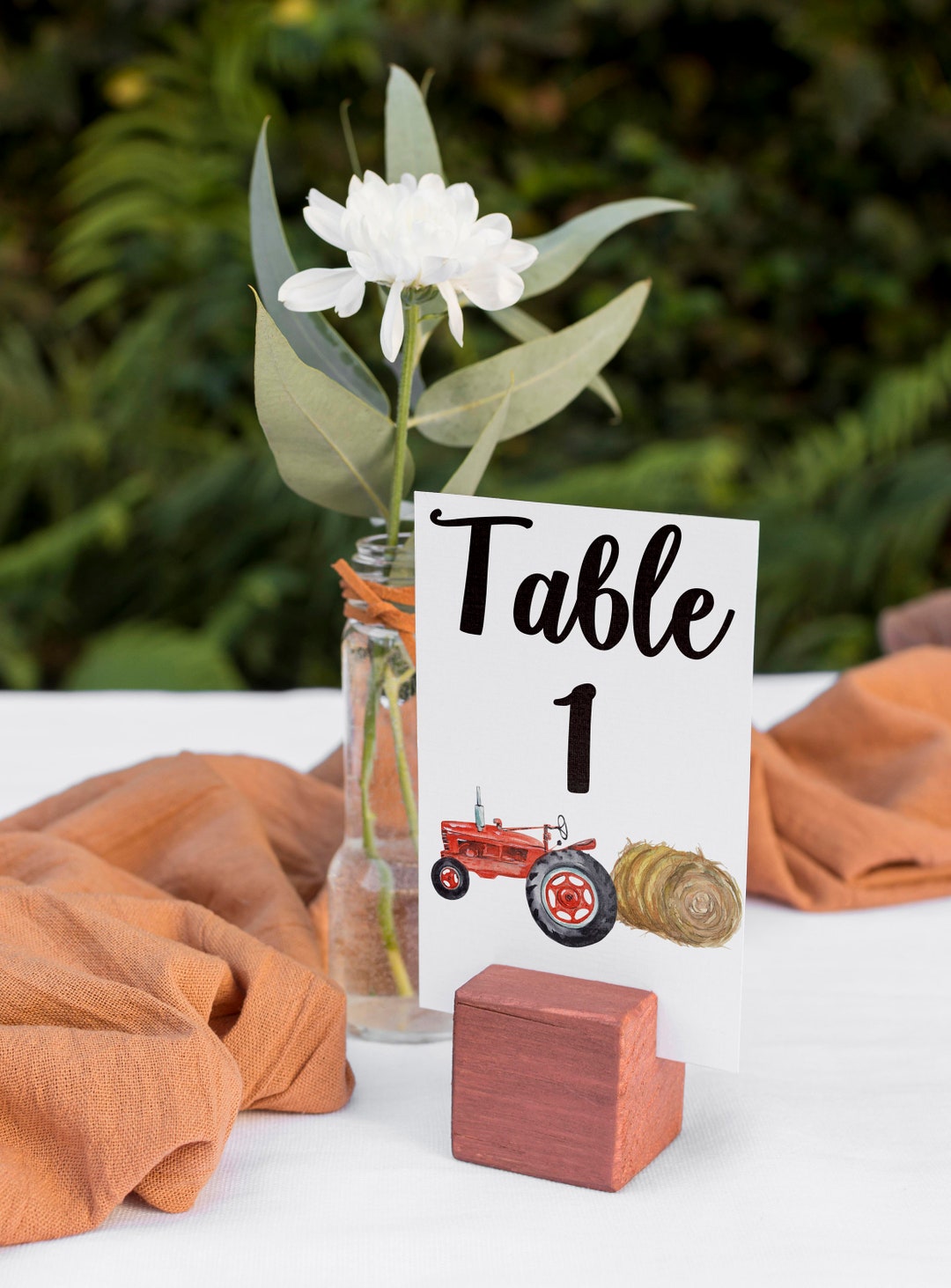 Farm Table Numbers/barn Wedding Table Numbers/farm Wedding Table ...