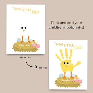 Easter Handprint Art | Easter Handprint Craft | Spring Crafts for ...