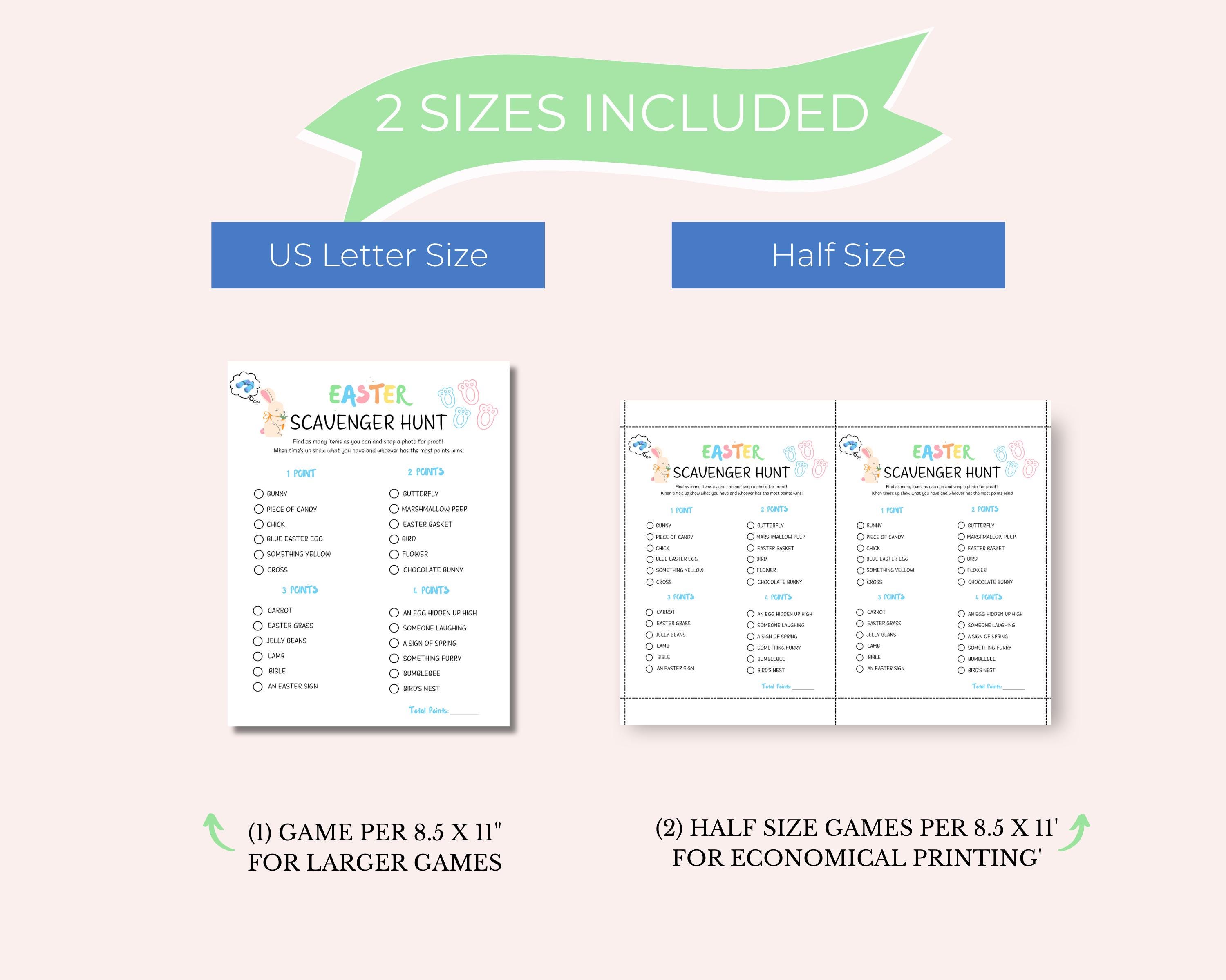 Printable Easter Games Bundle: Family & Classroom Activities (digital ...