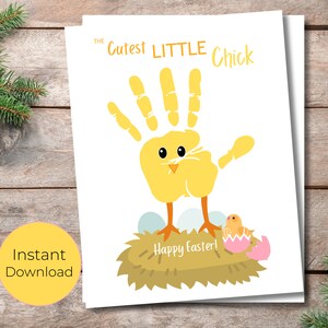 Easter Handprint Art | Easter Handprint Craft | Spring Crafts for ...