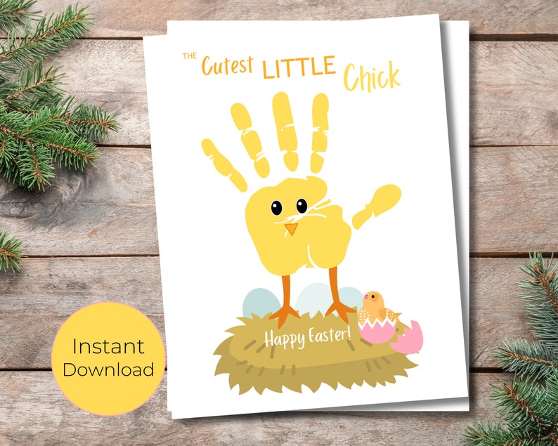 Easter Handprint Art | Easter Handprint Craft | Spring Crafts for ...