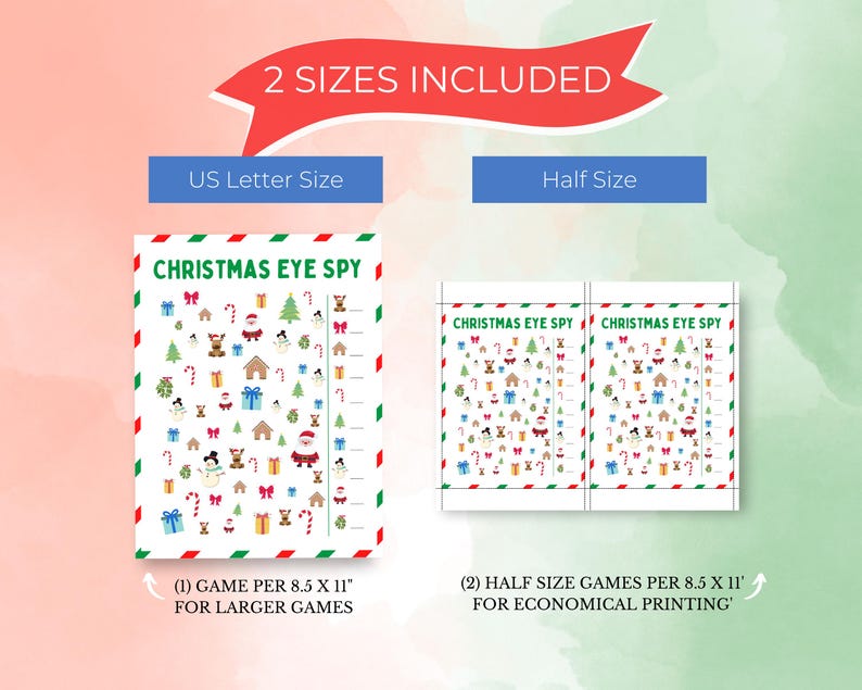 Christmas Games Bundle Printable, Christmas Party Games Kids, Christmas ...