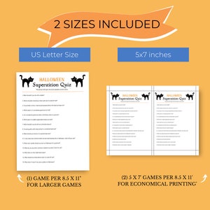 Halloween Superstition Quiz | Halloween Party Games | Halloween ...