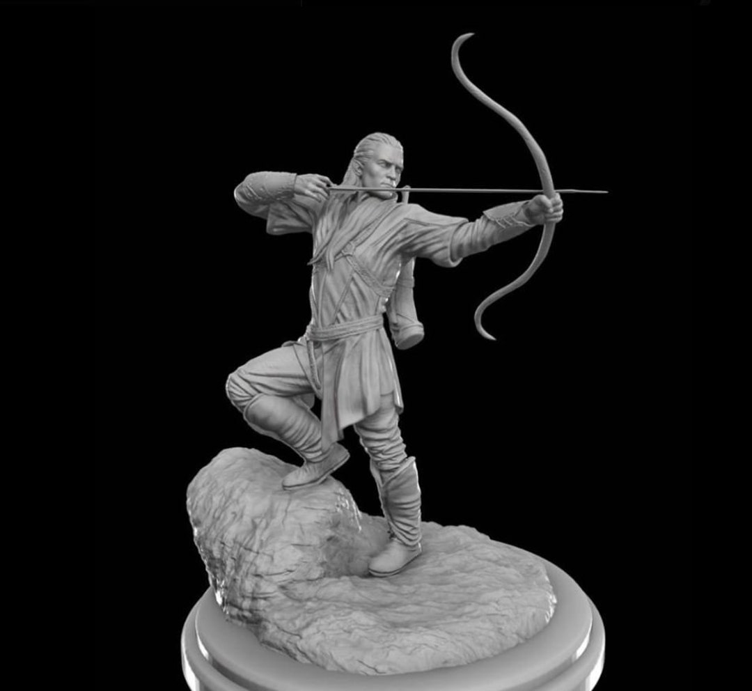 Legolas STL- the Lord of the Rings Fighter 3D File for 3D Printer - Etsy